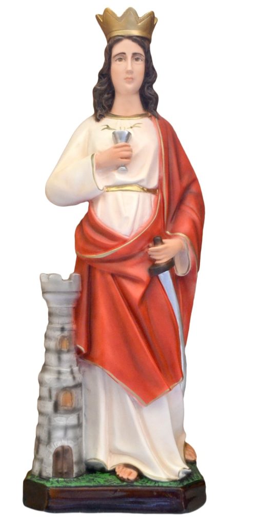 Santa Barbara cm 60 / 23,6" - St. Barbara and Laboratorio Gruppo Liturgico
