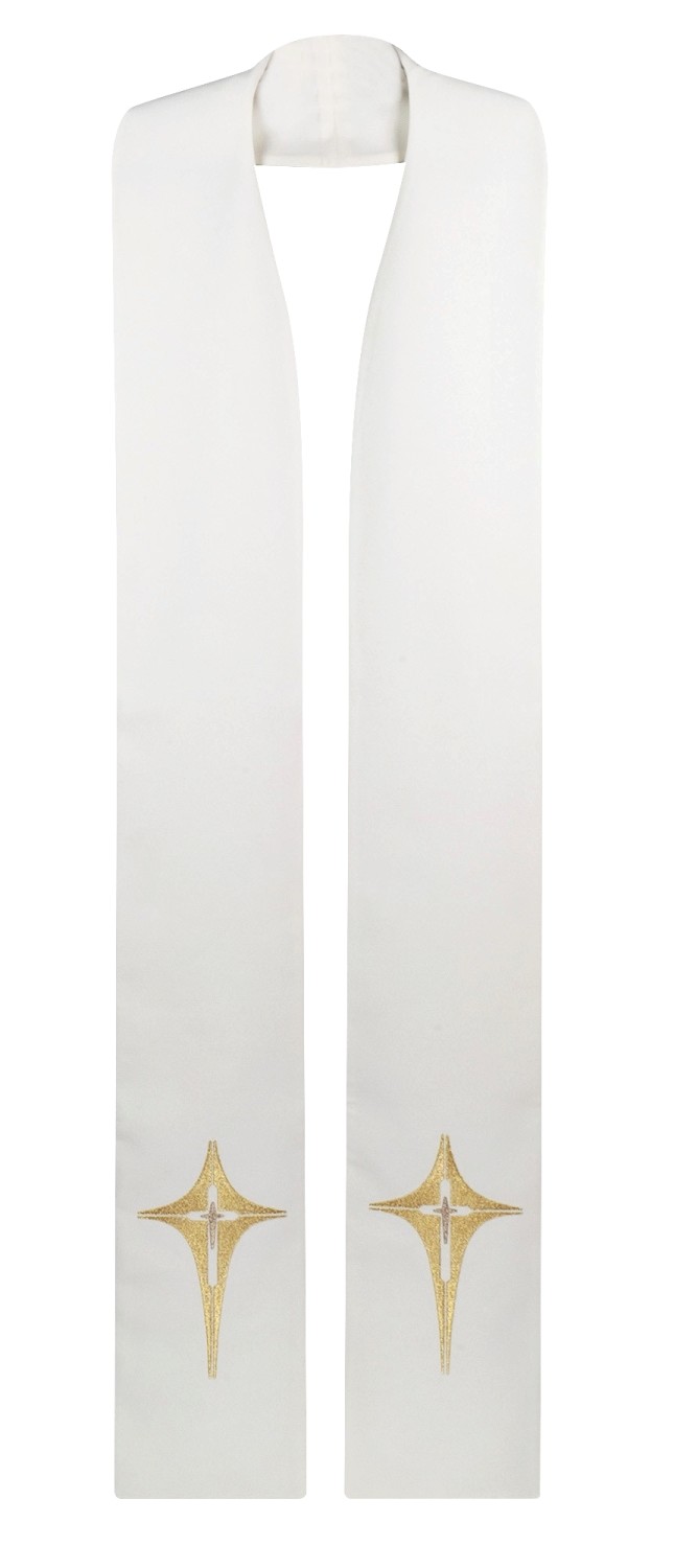 stole - embroidered stole and Laboratorio Gruppo Liturgico
