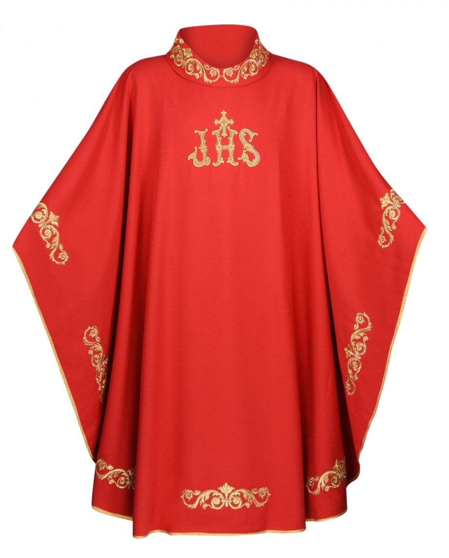 chasuble - with classic and modern embroidery and Laboratorio Gruppo ...