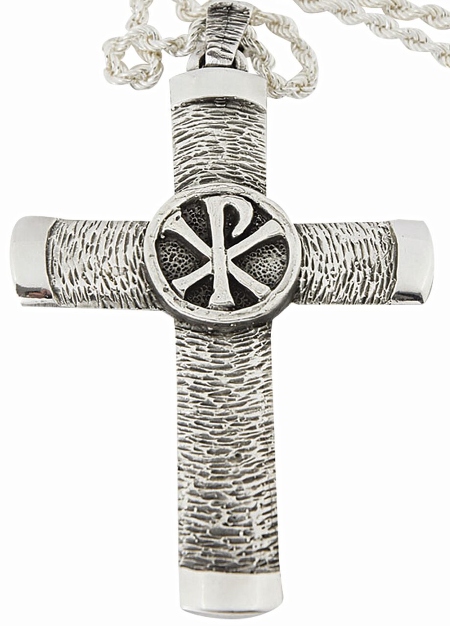 pectoral cross in solid silver - pectoral crosses and Laboratorio ...