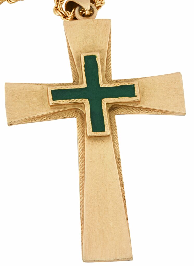 pectoral cross in solid silver - pectoral crosses and Laboratorio ...