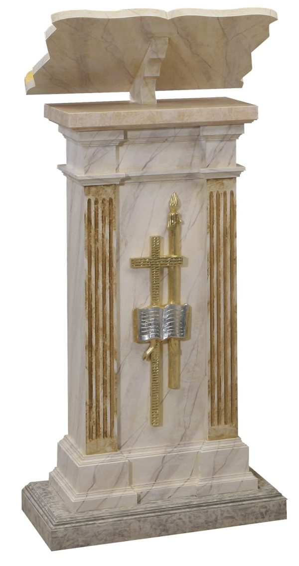 Ambo - art 2787, wooden ambos and Laboratorio Gruppo Liturgico