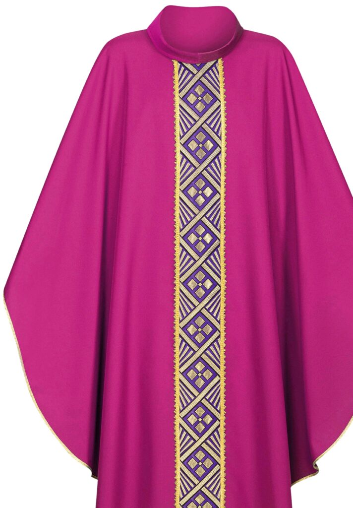 Advent chasuble - and Laboratorio Gruppo Liturgico