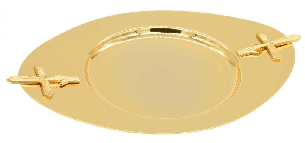 Communion paten - patens and Laboratorio Gruppo Liturgico