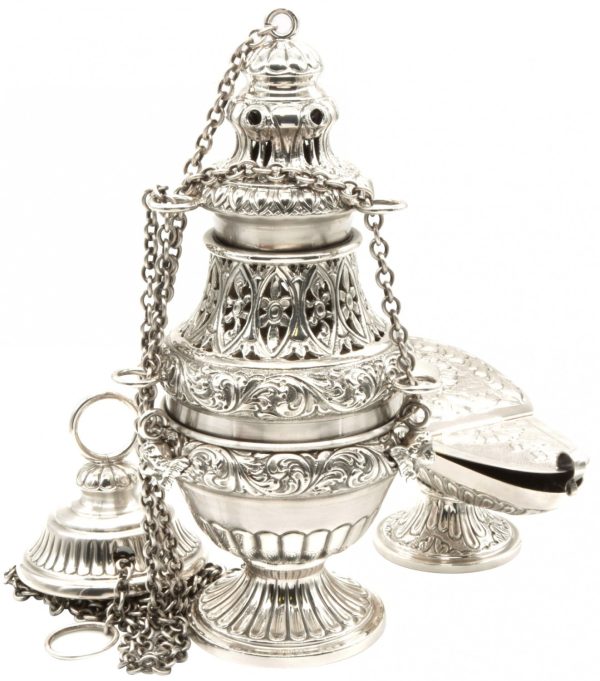 holy water pot - censers-holy water pots and Laboratorio Gruppo Liturgico