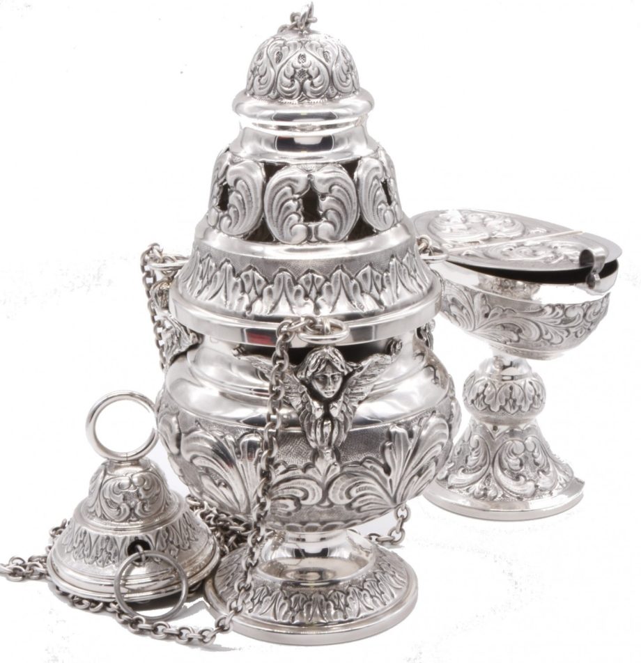 censer and boat - censers-holy water pots and Laboratorio Gruppo Liturgico