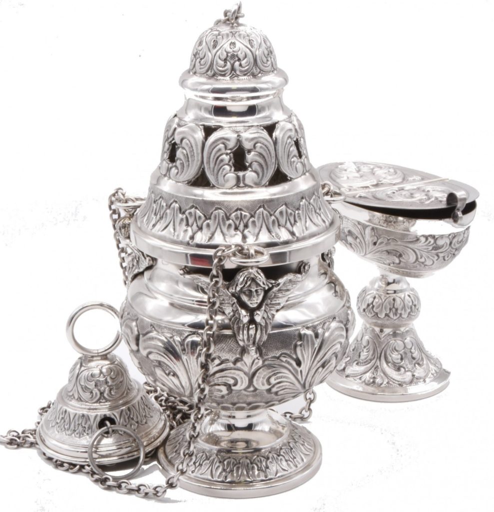 censer and boat - censers-holy water pots and Laboratorio Gruppo Liturgico