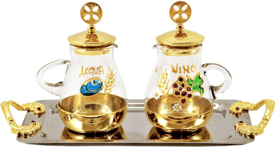 Cruets set - cruets sets and Laboratorio Gruppo Liturgico