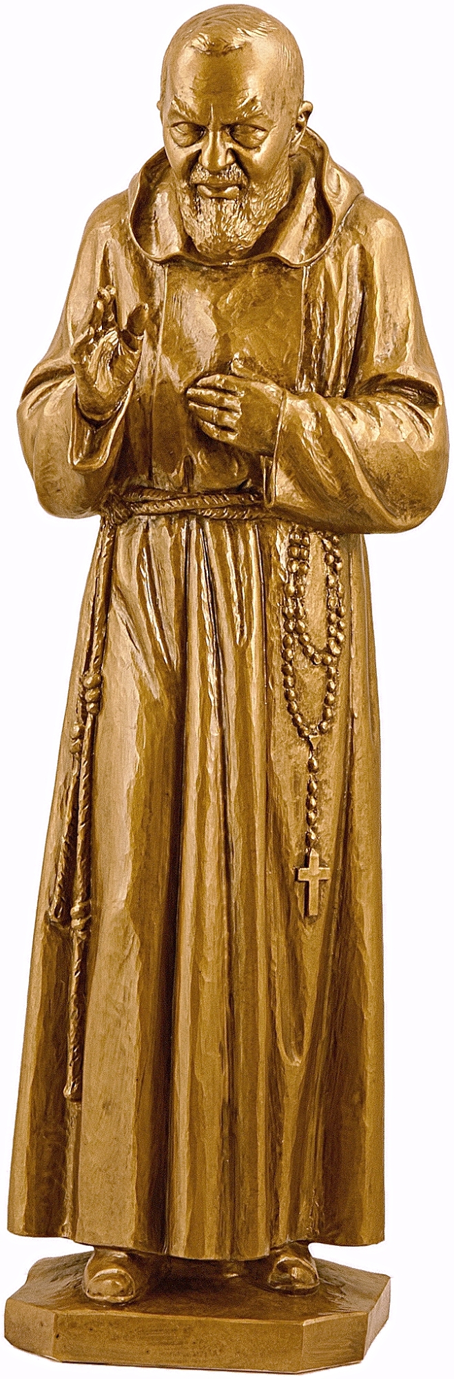 St.Pious cm 60 / 23,6" - St.Pious bronzed versions and Laboratorio ...