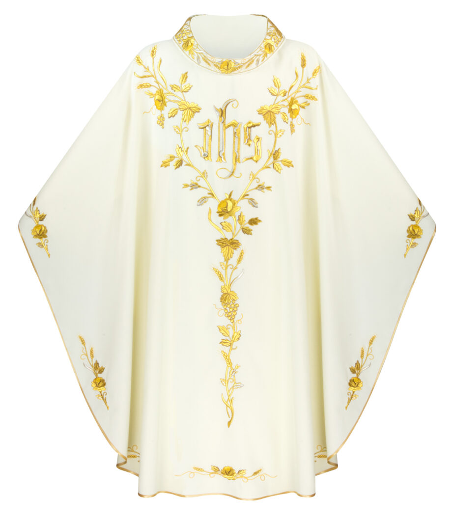 Chasuble - festive chasubles, with fine crafting on a frame and ...