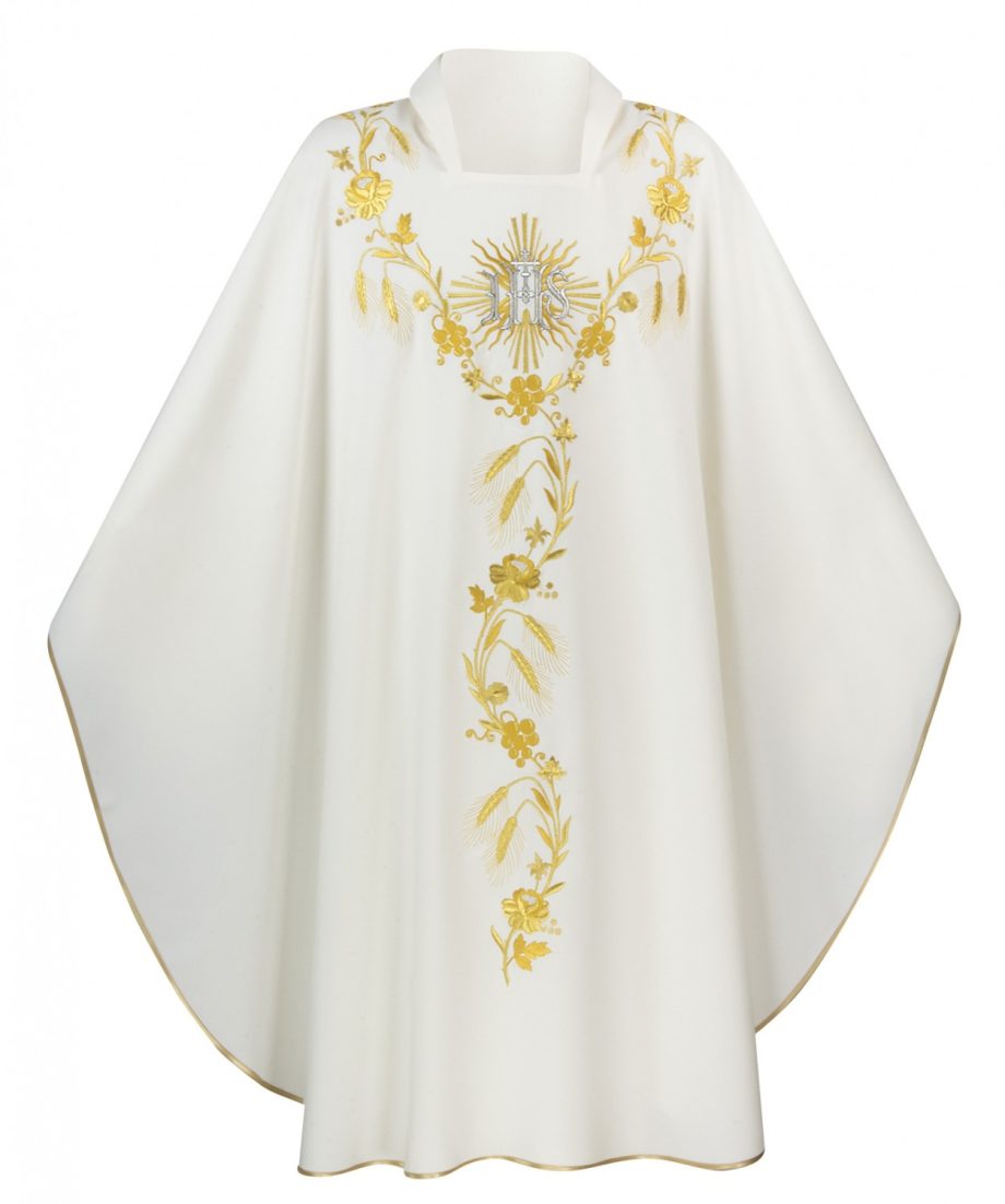 chasuble - with classic and modern embroidery and Laboratorio Gruppo ...