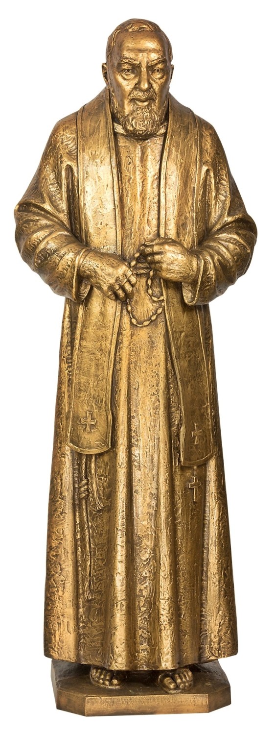 St.Pious cm 180 / 71" - St.Pious bronzed versions and Laboratorio ...