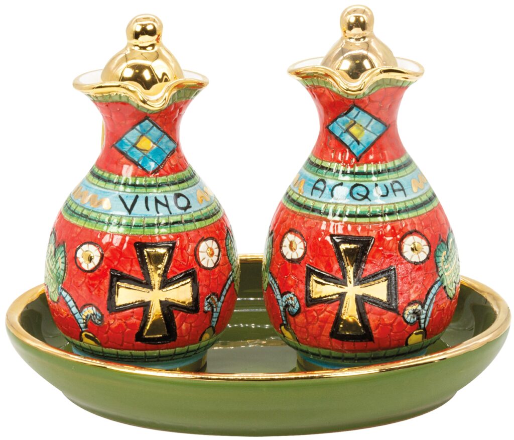 Cruet set - cruets sets and Laboratorio Gruppo Liturgico