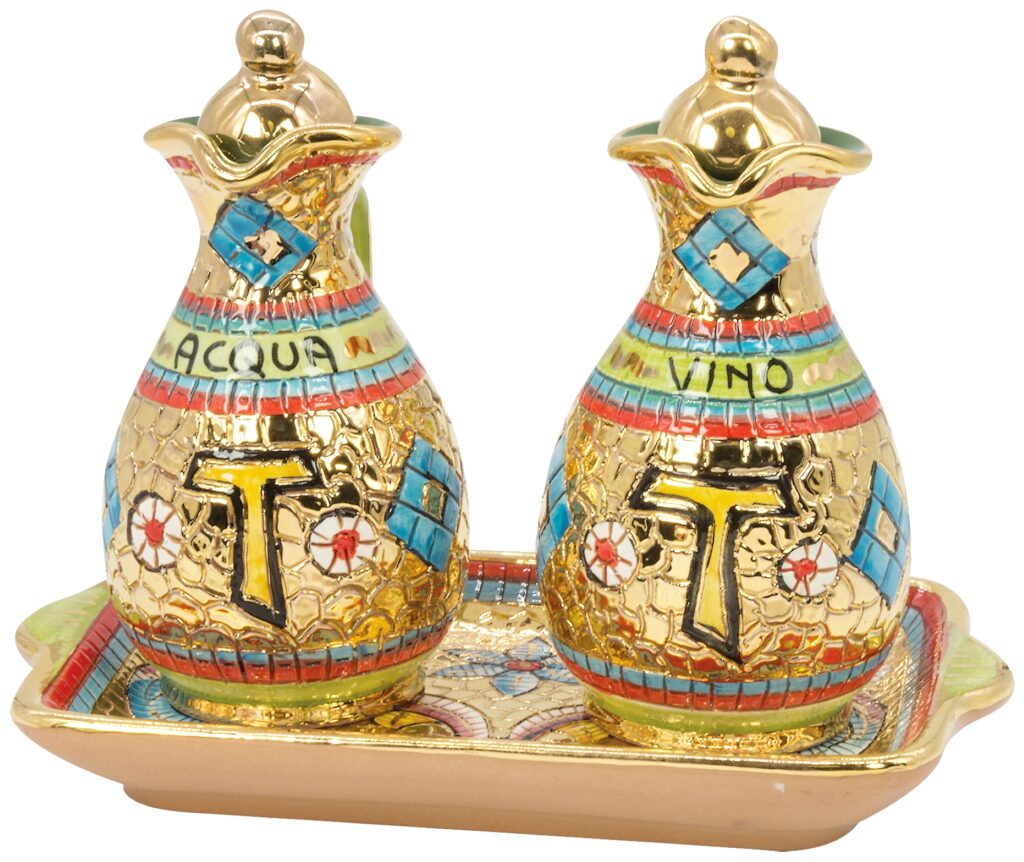 cruet set - cruets sets and Laboratorio Gruppo Liturgico