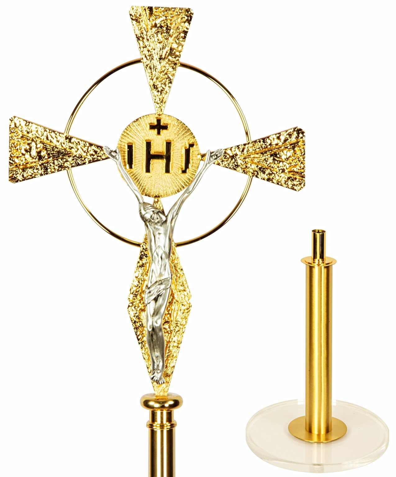 Processional cross with stand - processional crosses and Laboratorio ...