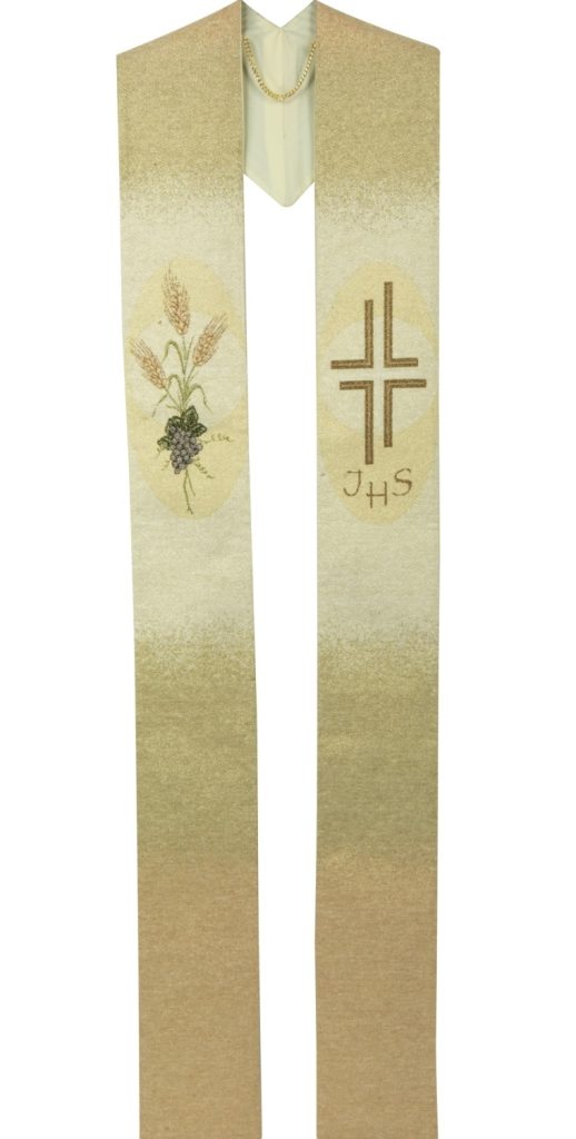 Stole - embroidered stole and Laboratorio Gruppo Liturgico