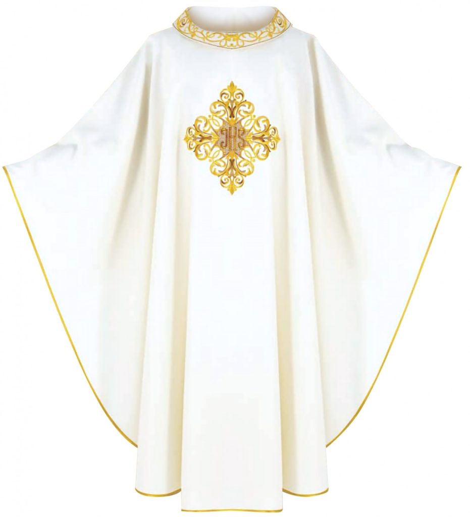 chasuble - with classic and modern embroidery and Laboratorio Gruppo ...