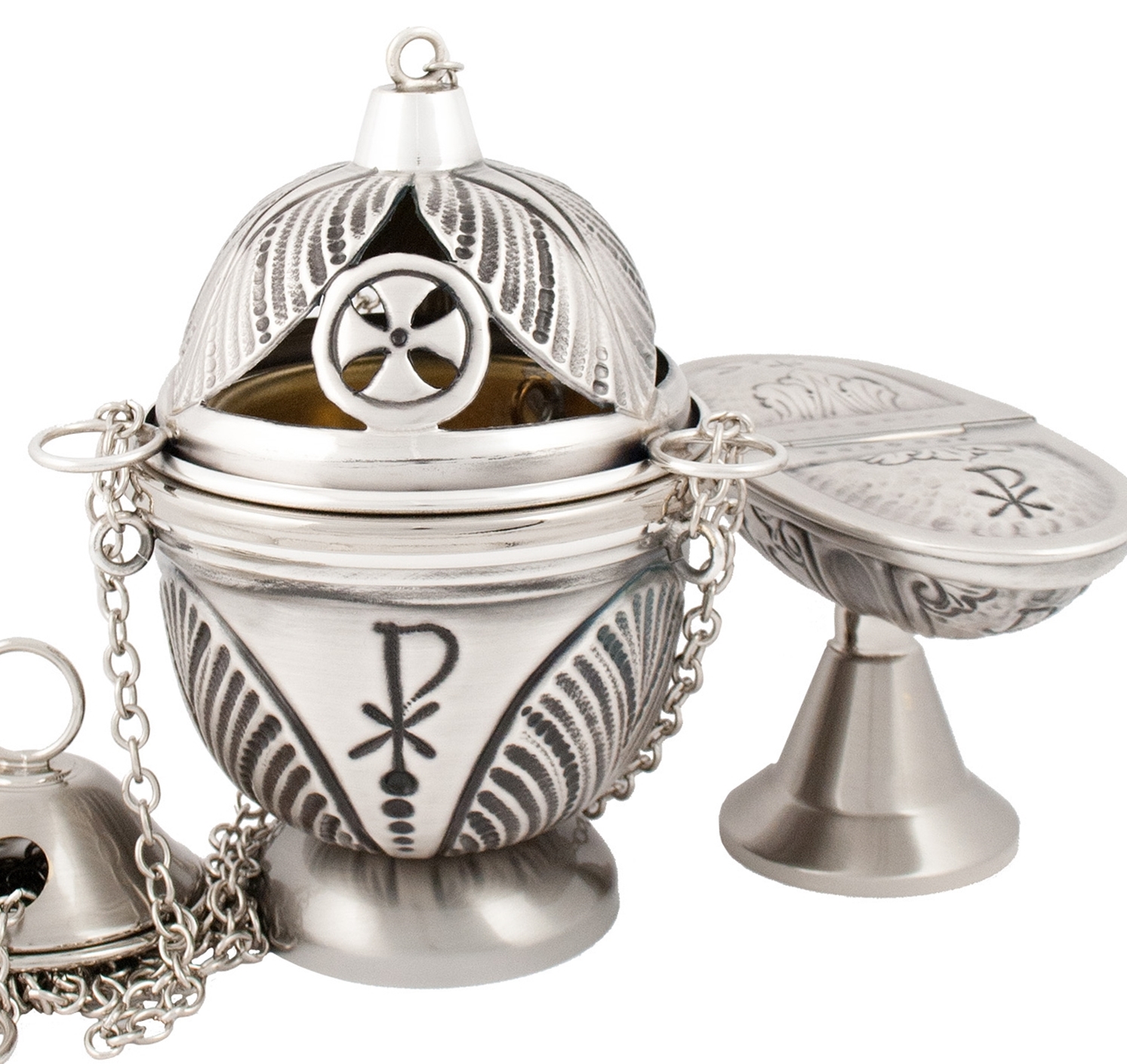 censer and boat - censers-holy water pots and Laboratorio Gruppo Liturgico