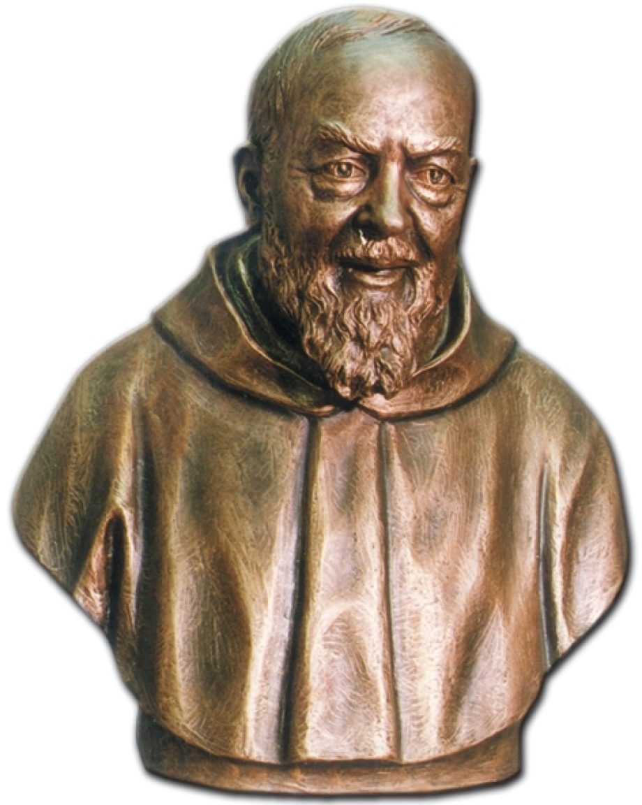 St.Pious cm 60 / 23,6" - St.Pious - bust and Laboratorio Gruppo Liturgico