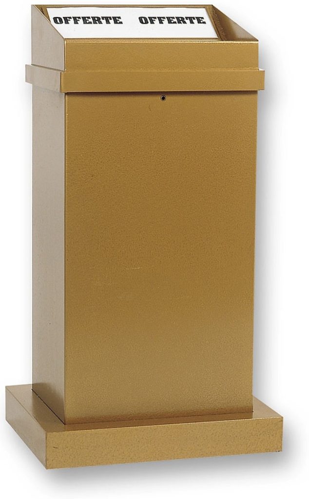 Standing offering box double - offering boxes and Laboratorio Gruppo ...