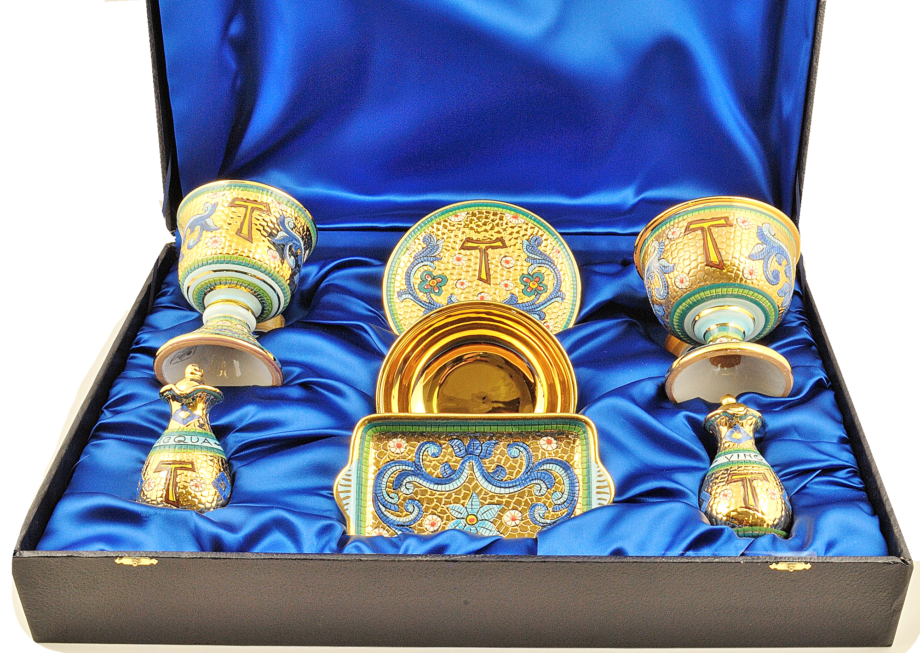 complete set - ceramic communion sets and Laboratorio Gruppo Liturgico