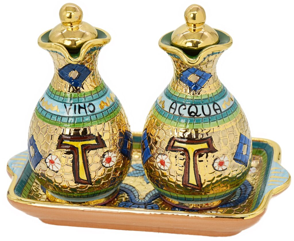 Cruet set - cruets sets and Laboratorio Gruppo Liturgico