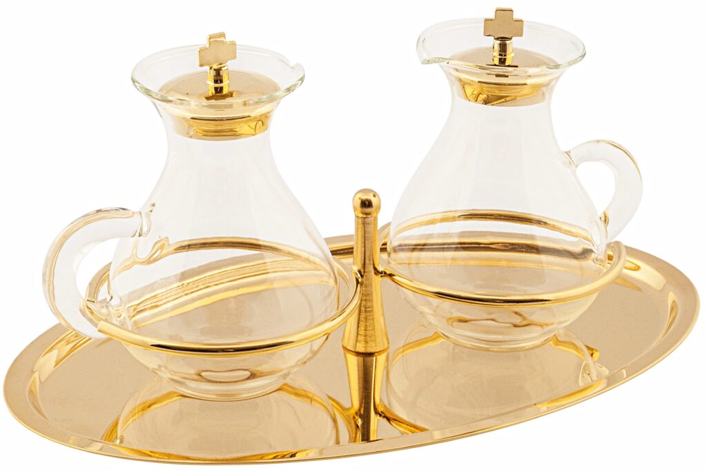 Cruets set - cruets sets and Laboratorio Gruppo Liturgico