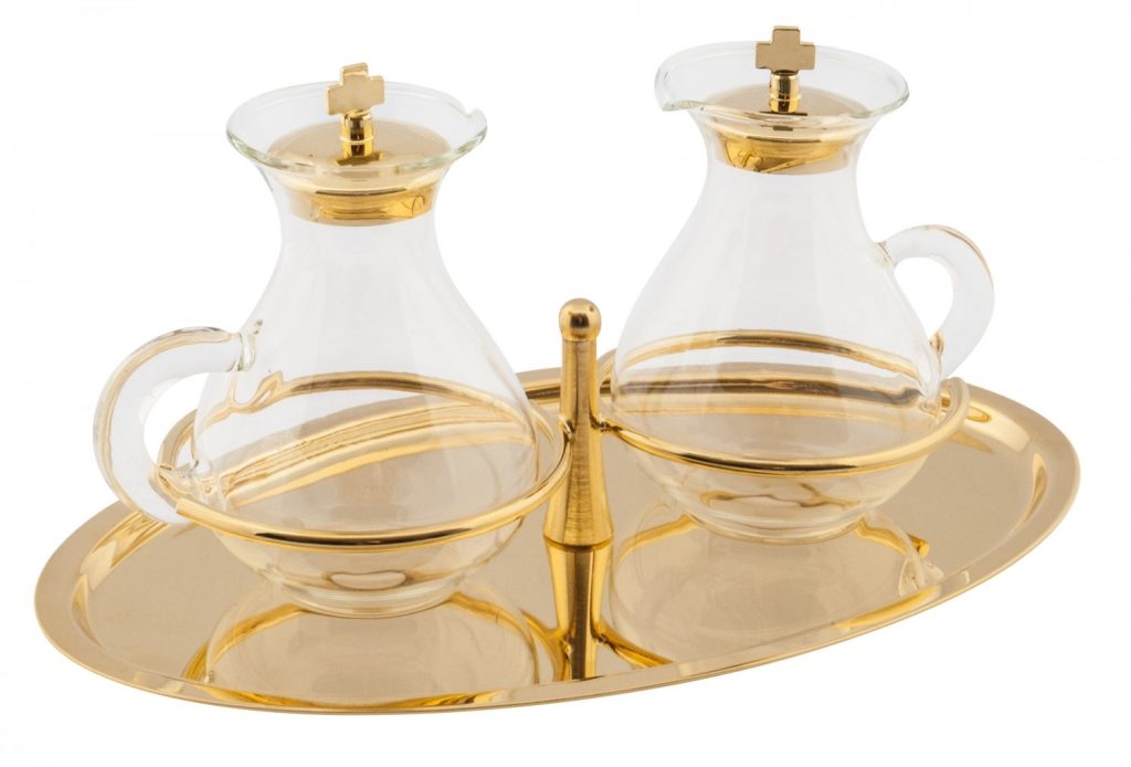 Cruets set - cruets sets and Laboratorio Gruppo Liturgico