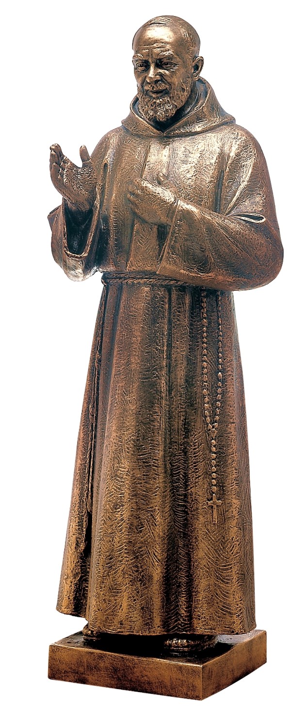 St.Pious cm 180 / 71" - St.Pious bronzed versions and Laboratorio ...