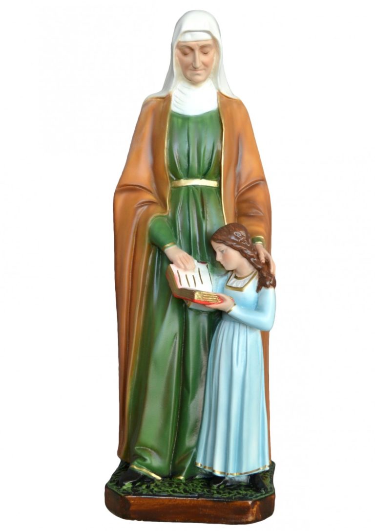 St.Anna with the child mary cm 60 / 23,6" - St.Anna with the child Mary ...