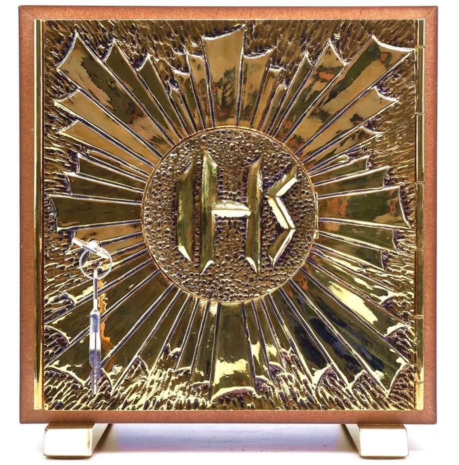 tabernacle - metal and Laboratorio Gruppo Liturgico