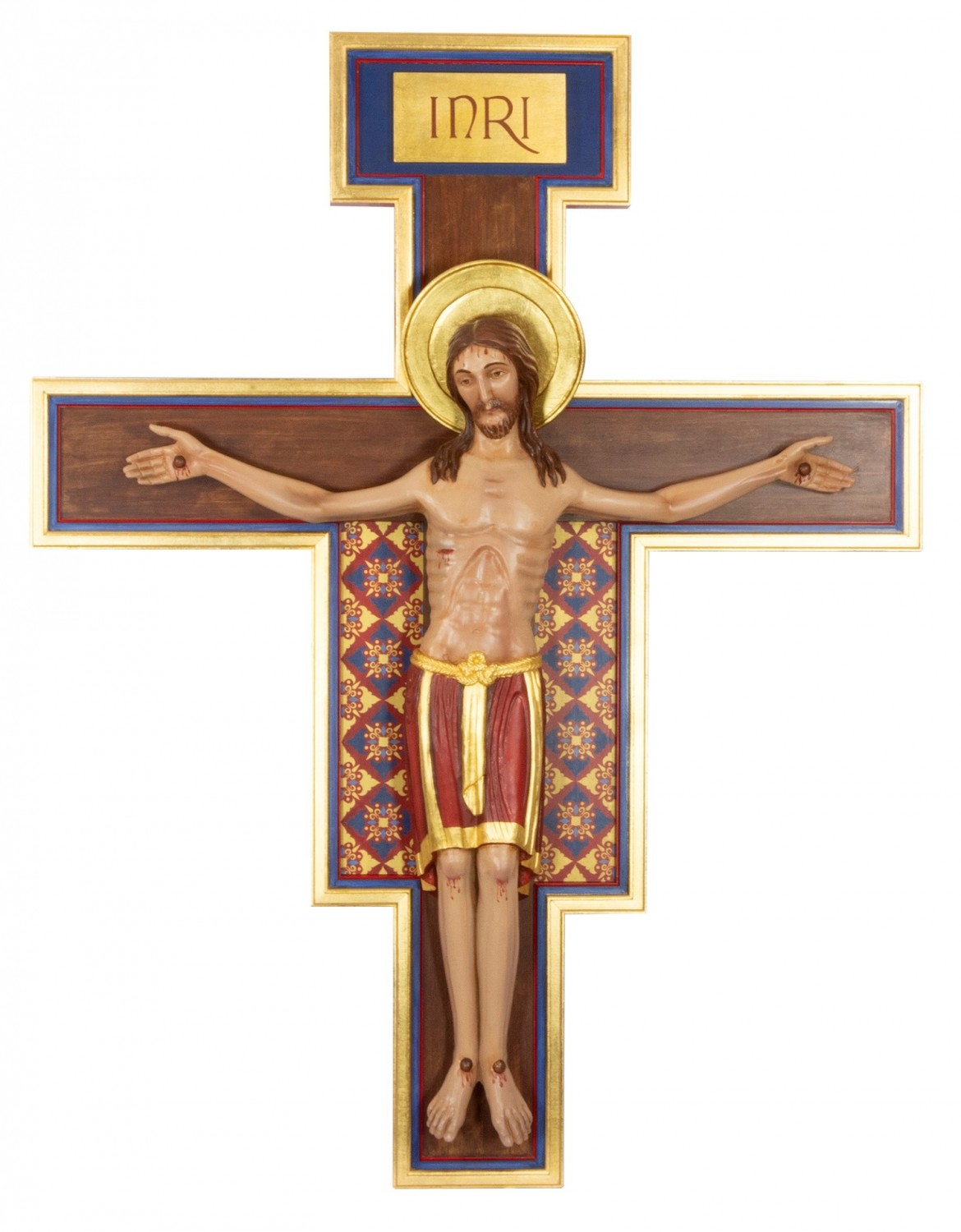 Crucifix - Crucifixes -carved wooden- and Laboratorio Gruppo Liturgico