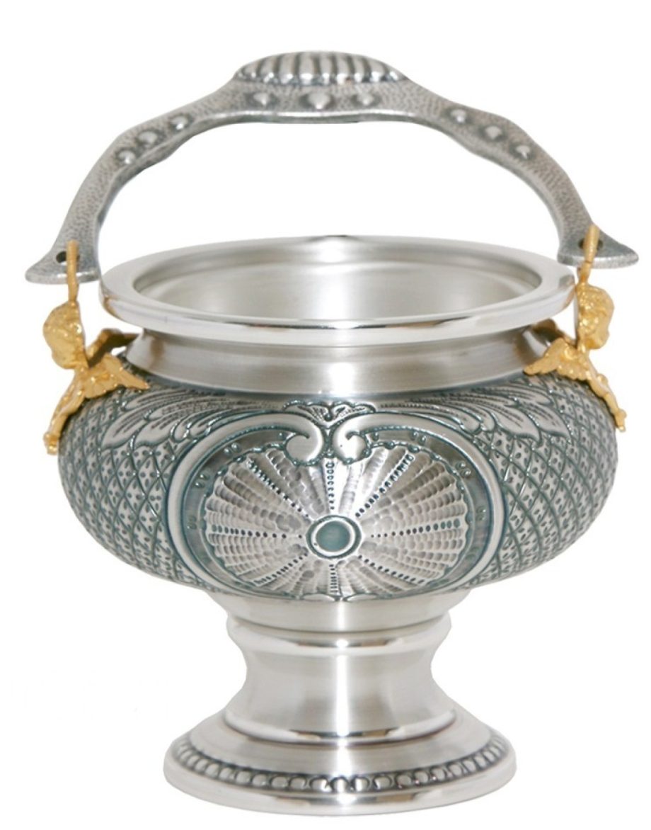 holy water pot - censers-holy water pots and Laboratorio Gruppo Liturgico