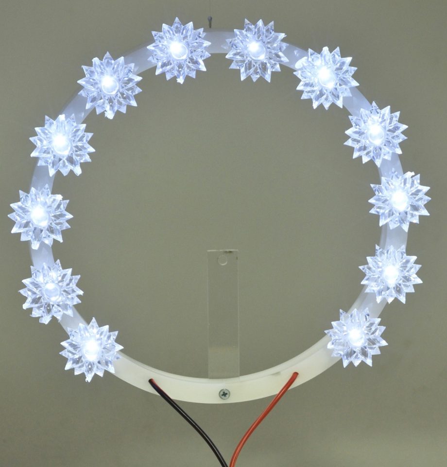 Halo with led mini bulbs - Halo and crowns for statues and Laboratorio ...