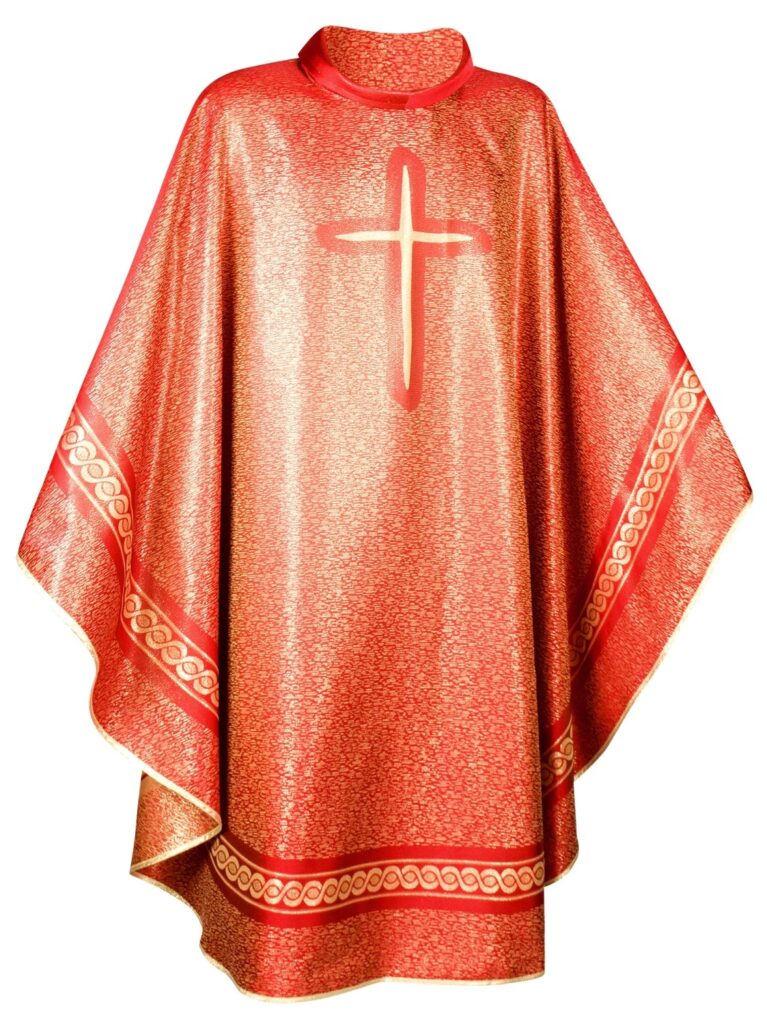 Chasuble - with fine crafting on a frame and Laboratorio Gruppo Liturgico