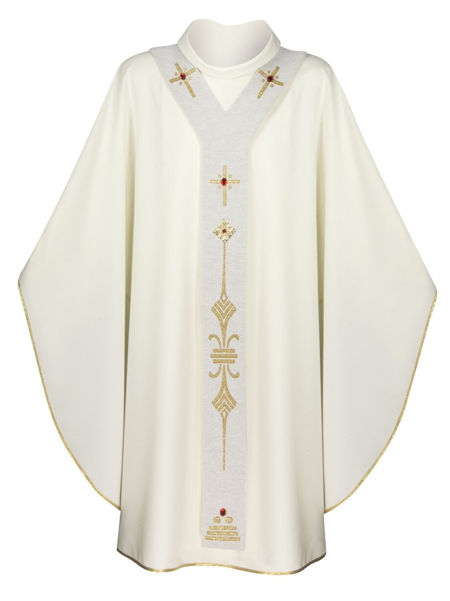 Chasuble - with fine crafting on a frame and Laboratorio Gruppo Liturgico