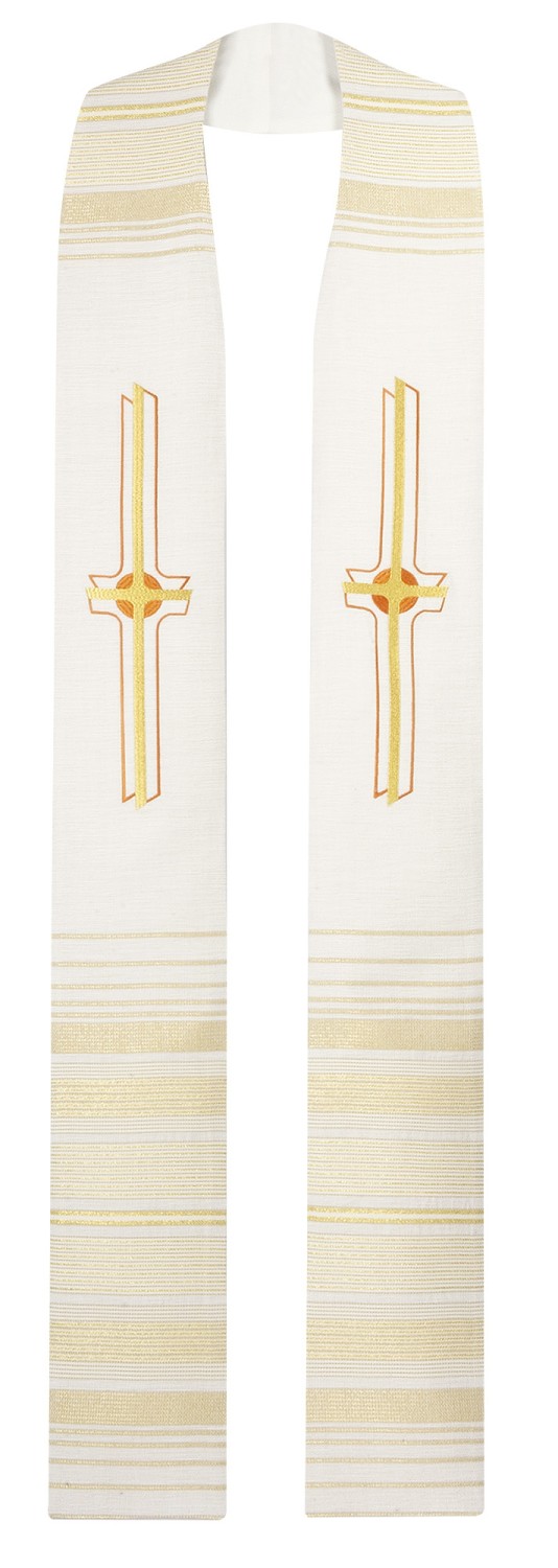 Stole - Woven by hand stole and Laboratorio Gruppo Liturgico