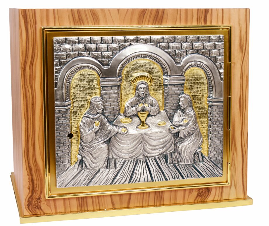 Tabernacle the Emmaus Supper - metal tabernacles and Laboratorio Gruppo ...