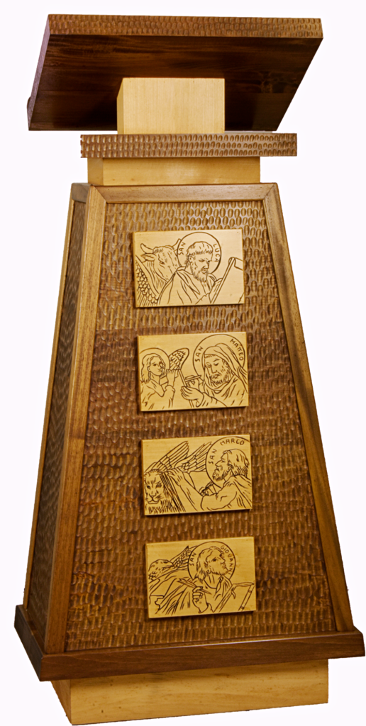 Ambo - wooden ambos and Laboratorio Gruppo Liturgico