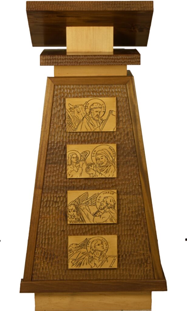 Ambo - wooden ambos and Laboratorio Gruppo Liturgico