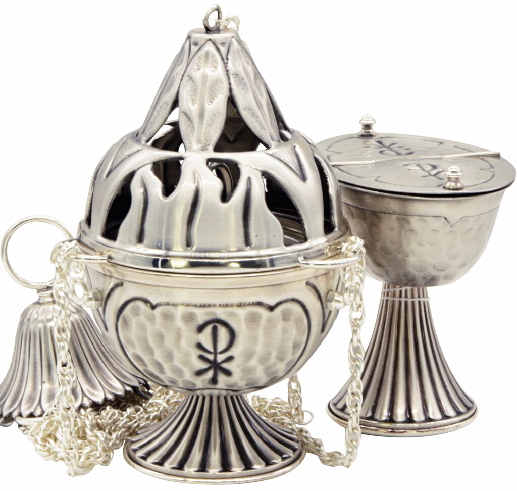 Incensario y naveta - incensarios - acetres y Laboratorio Gruppo Liturgico