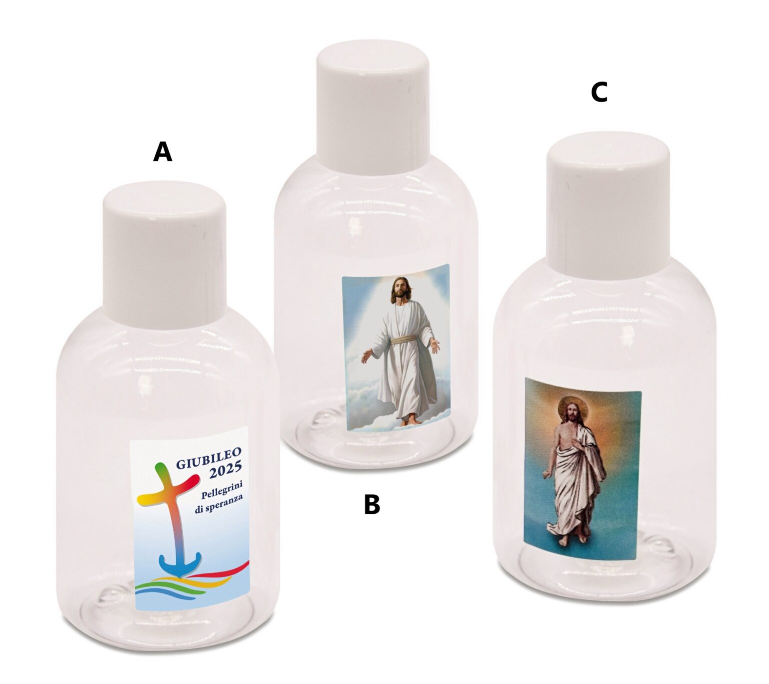 Bottles for holy water - Holy water bottles and Laboratorio Gruppo ...
