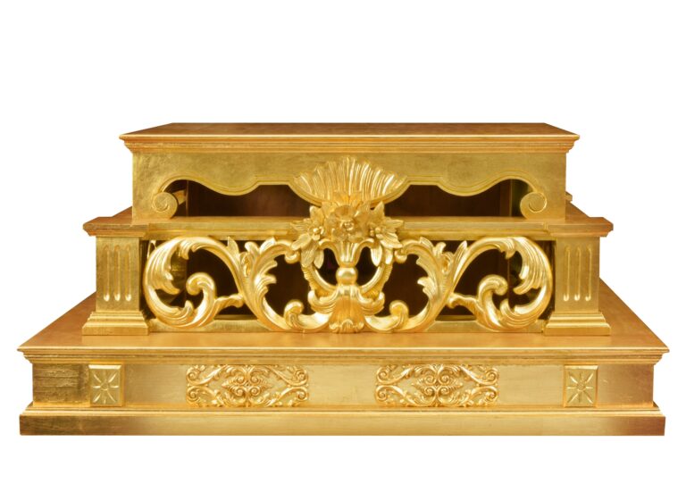 Processional statue carrier - Processional statue carrier and ...