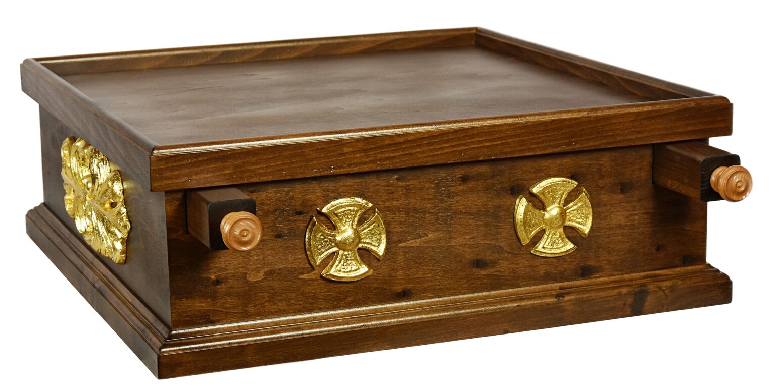 Processional statue carrier - Processional statue carrier and ...