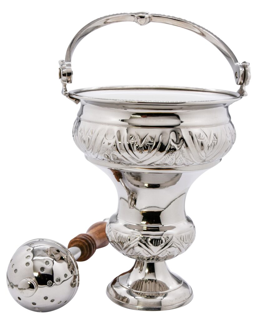 holy water pot - censers-holy water pots and Laboratorio Gruppo Liturgico