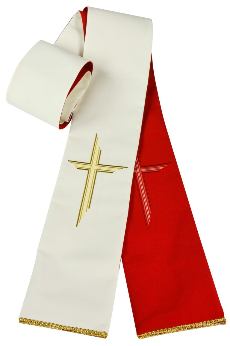 Reversible deacon stole - deacon stoles and Laboratorio Gruppo Liturgico