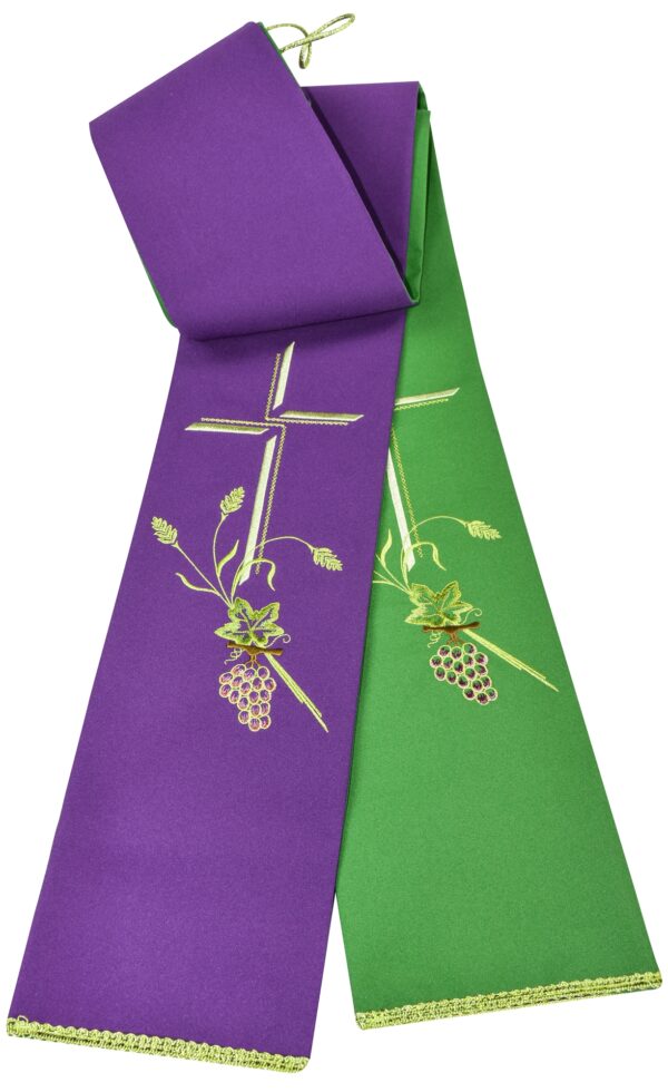 Reversible deacon stole - deacon stoles and Laboratorio Gruppo Liturgico