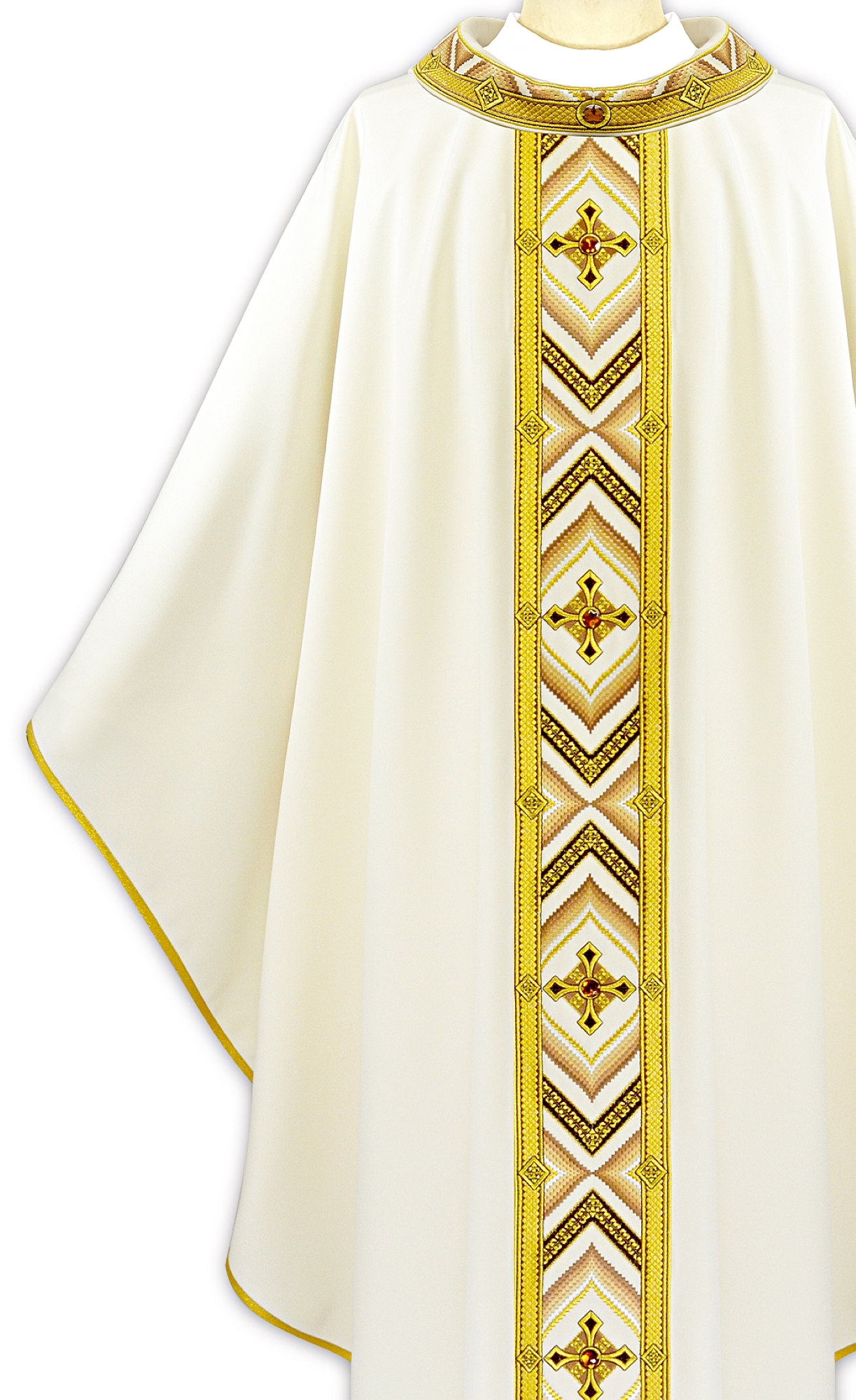 Chasuble - festive chasubles, with fine crafting on a frame and ...