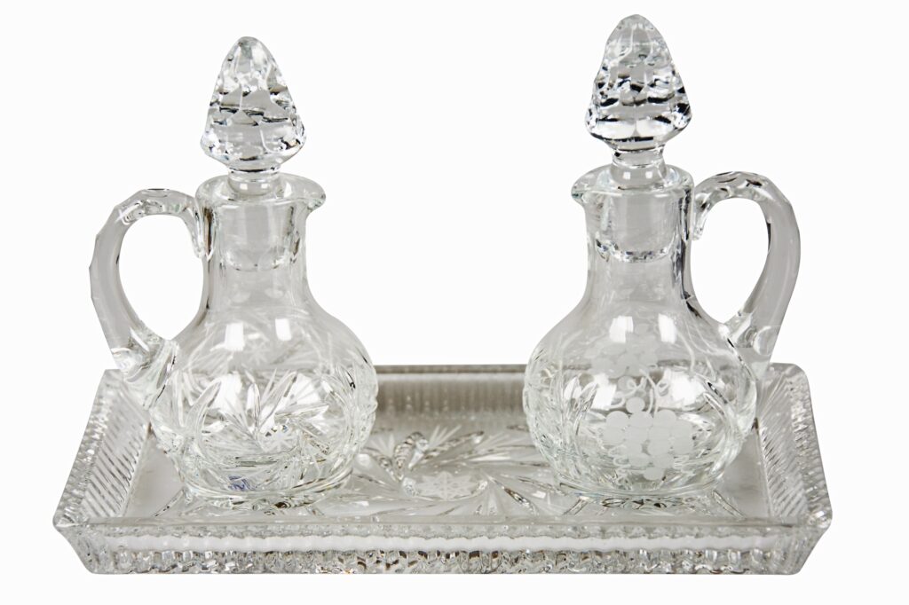 Cristall cruet set - cruets sets and Laboratorio Gruppo Liturgico