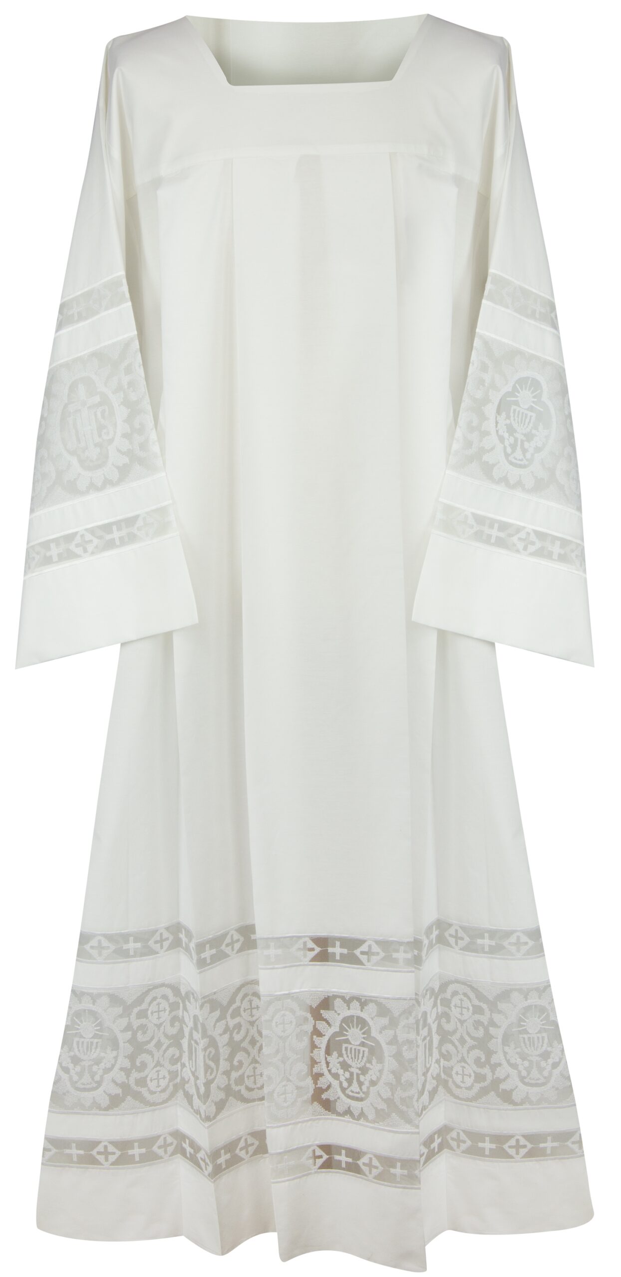 Alb with traditional embrodery - albs and Laboratorio Gruppo Liturgico